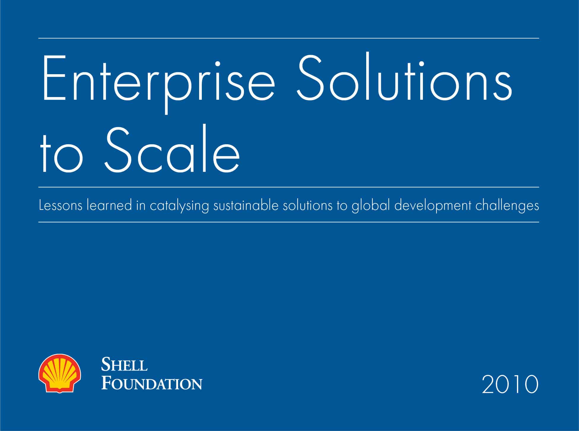 Timeline - Shell Foundation